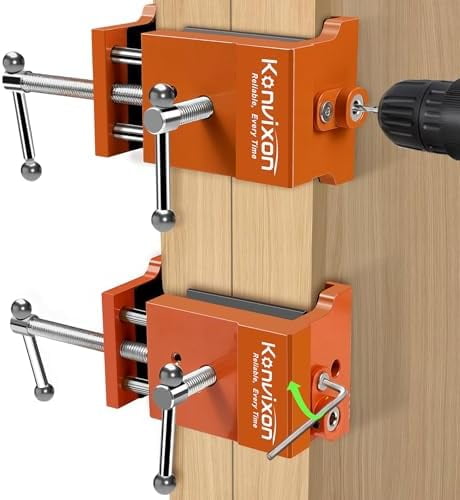 2 Pack Cabinet Clamps with Mini L Hex Key Set,Cabinet Face Frame Clamps ...