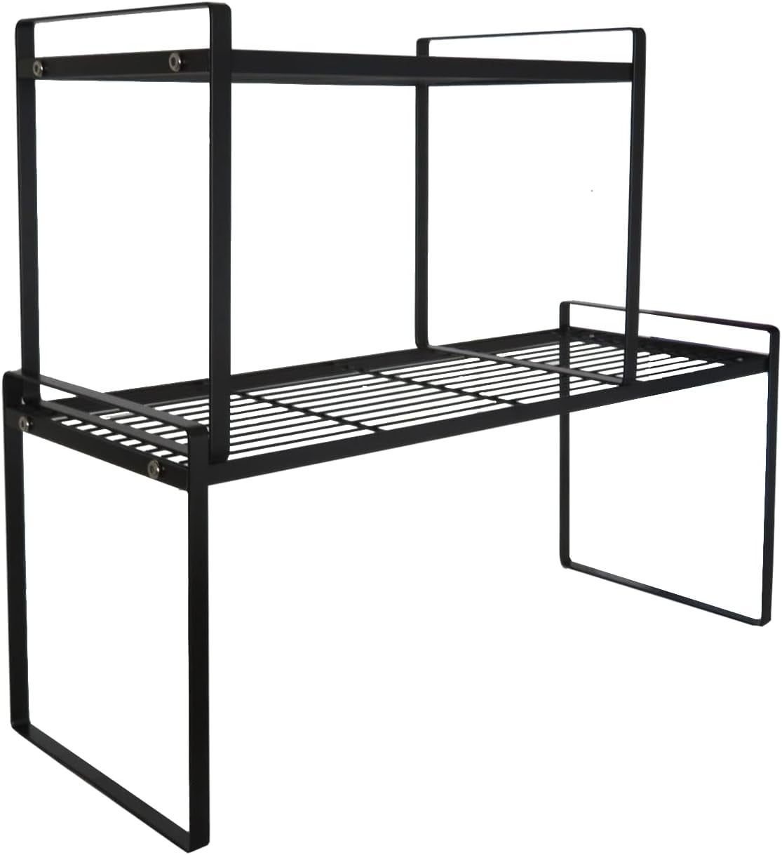 2 Pack Cabinet Shelf, 13 inch +20 inch Kitchen Counter Shelves, Metal ...
