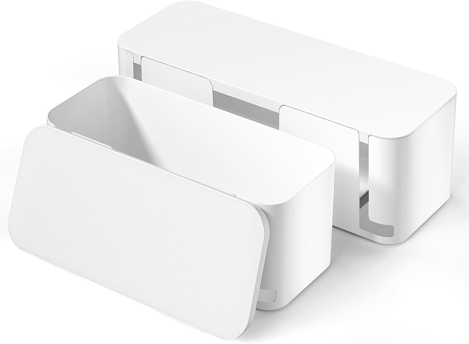 2 Pack Cable Management Box, Pet Friendly Home and Office Wire ...