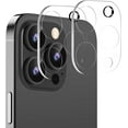 [2 Pack Camera Lens Protector for iPhone 15 Pro/15 Pro Max,Full ...