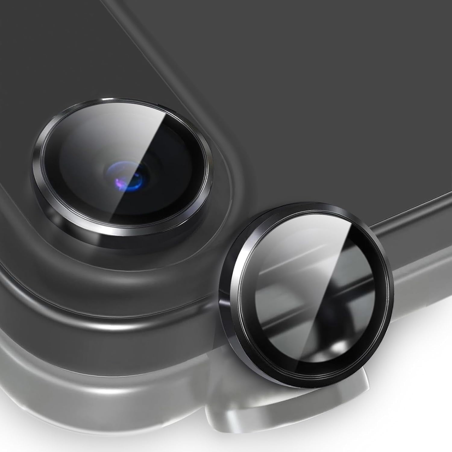 2 Pack Camera Lens Protector for iPhone 17 Air,9H Tempered Glass ...