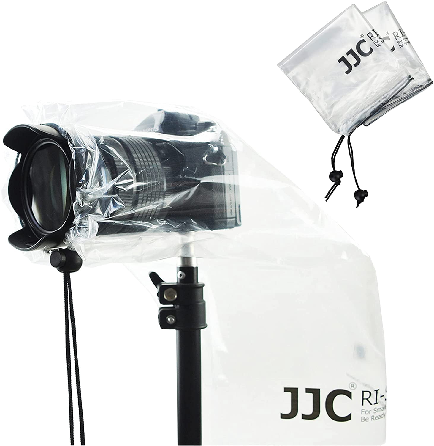 2 Pack Camera Lens Rain Cover Raincoat Clear Sleeve Protector for Sony ...