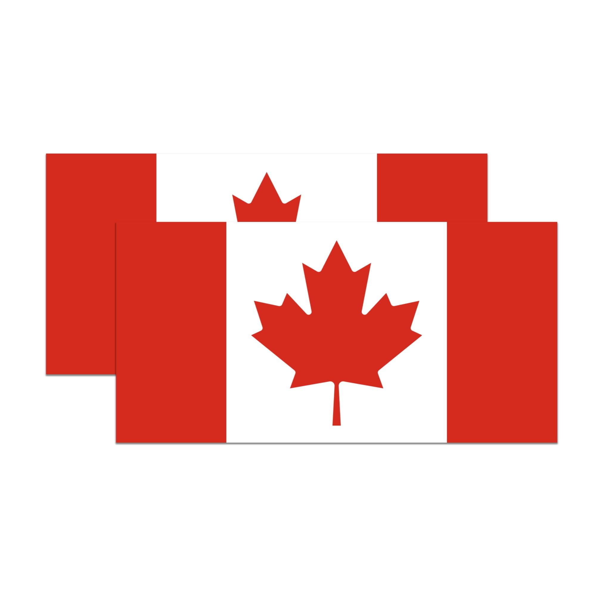 (2 Pack) Canada World Flag Magnets - Canadian Pride - 5" On Longest ...