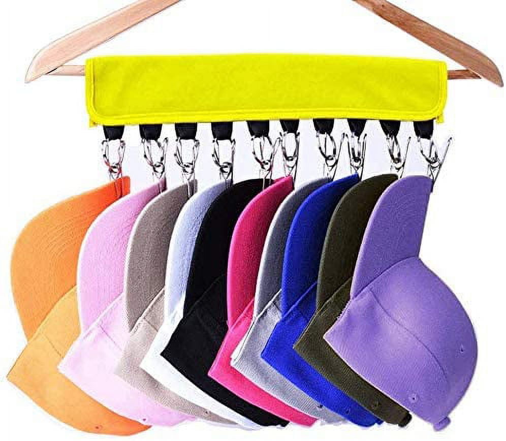2 Pack Cap Organizer Hanger,Baseball Hat Holder,Cap Organizer for ...