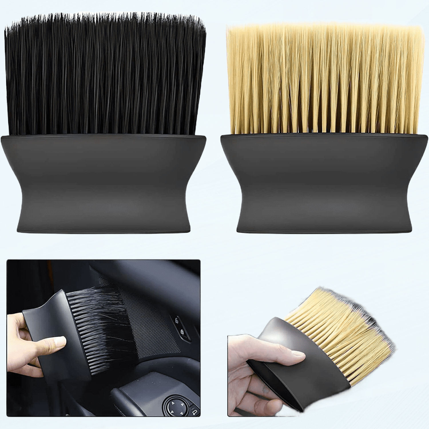 2 Pack Car Air Outlet Cleaning Brush Auto Interior Detailing Dust Brush ...
