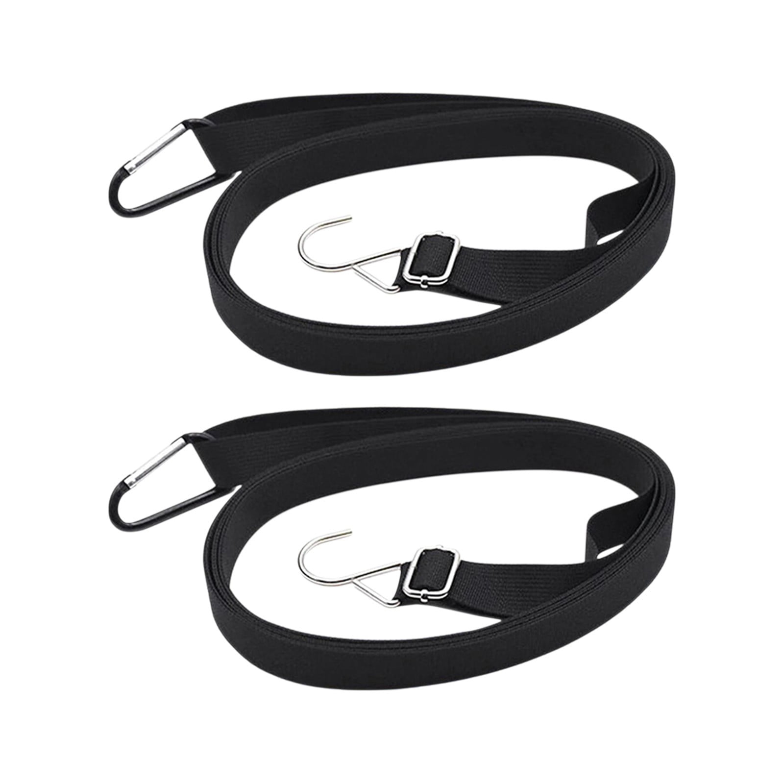 2-Pack Car Cover Windproof Strap 173.23in Heavy-Duty Adjustable Hook ...