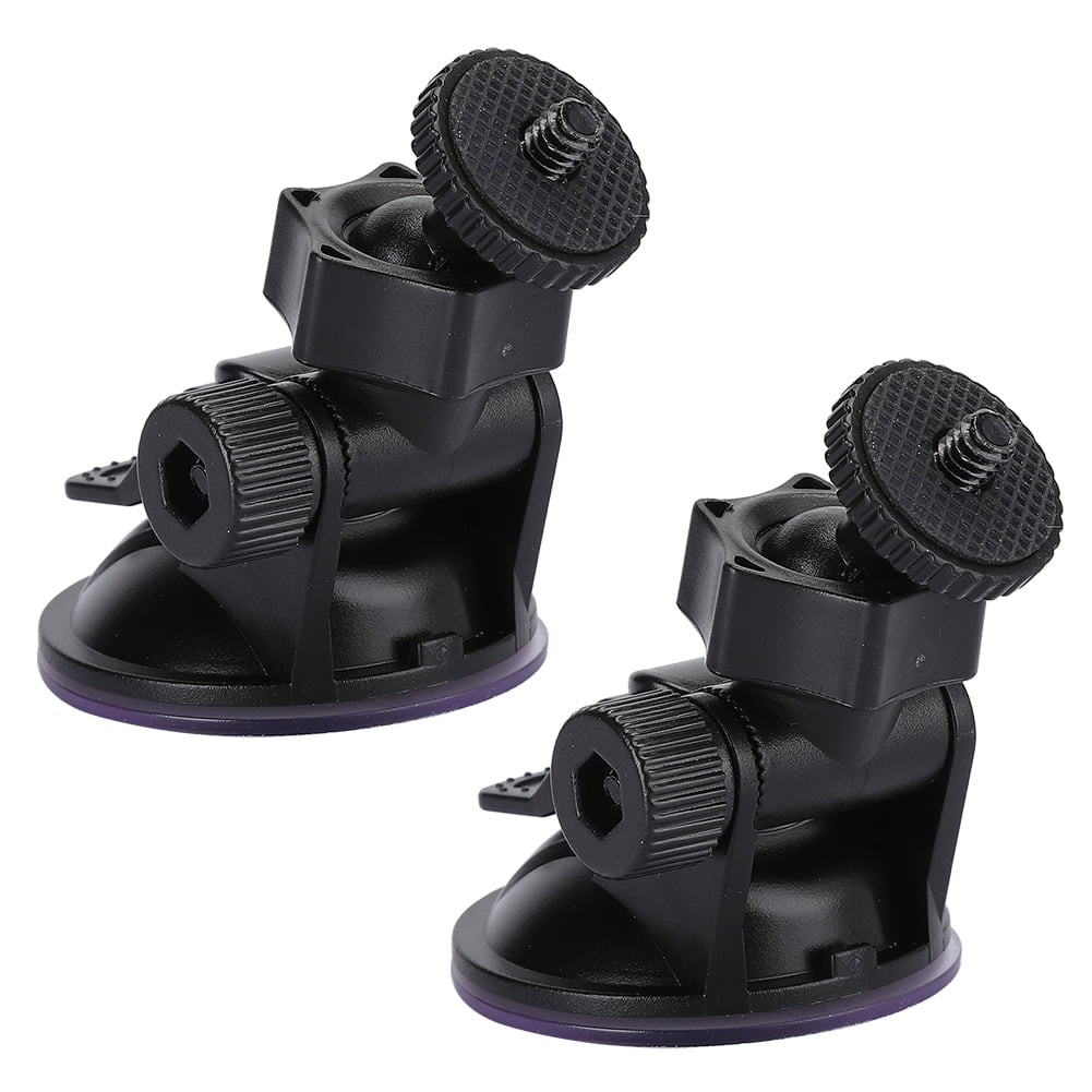 2-Pack Car Mount for Dash Cam with 55mm Suction Cup and 360-Degree ...