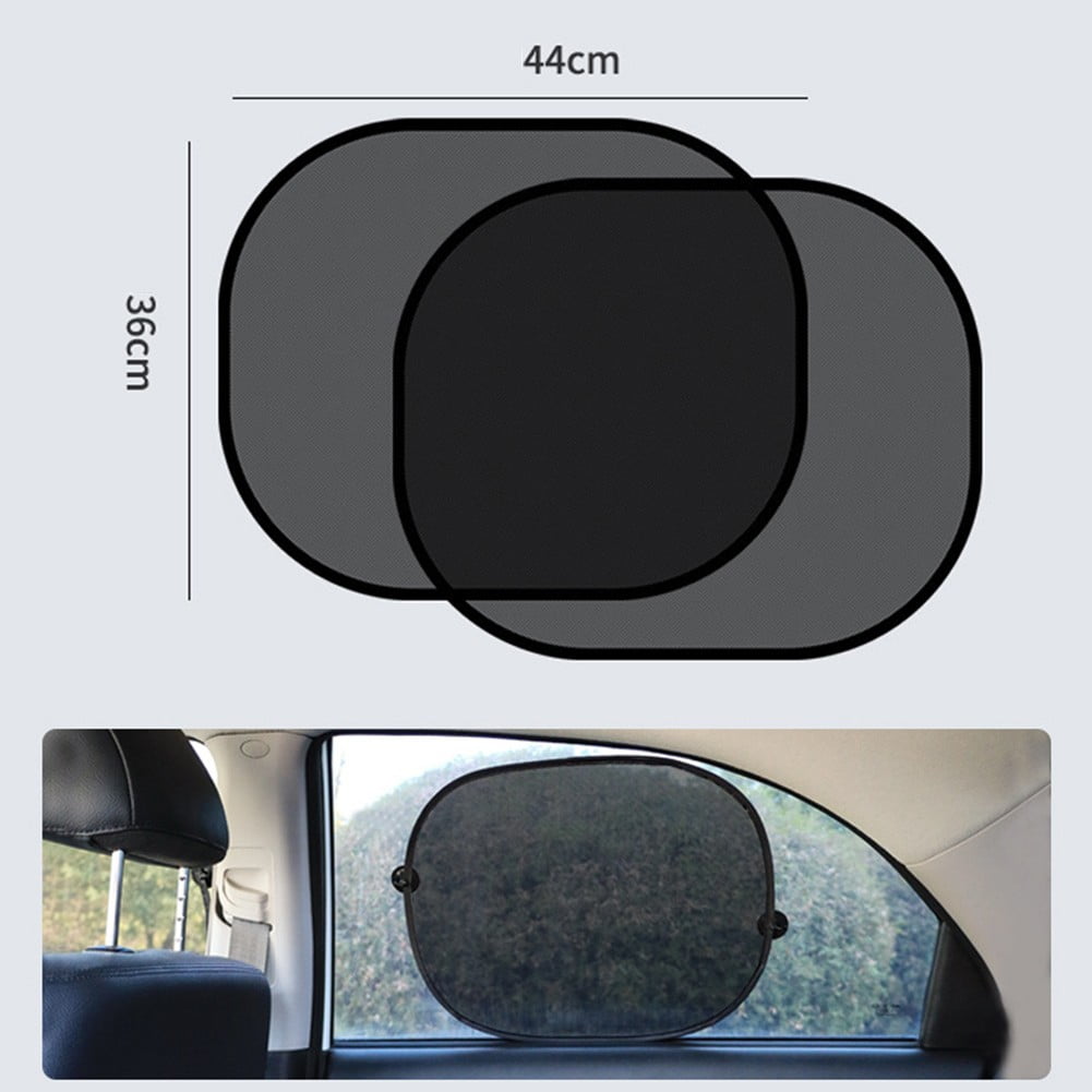 2Pcs Car Sunshade Covers Car Sun Shade Sunshade Mesh Cover UV Blocking ...