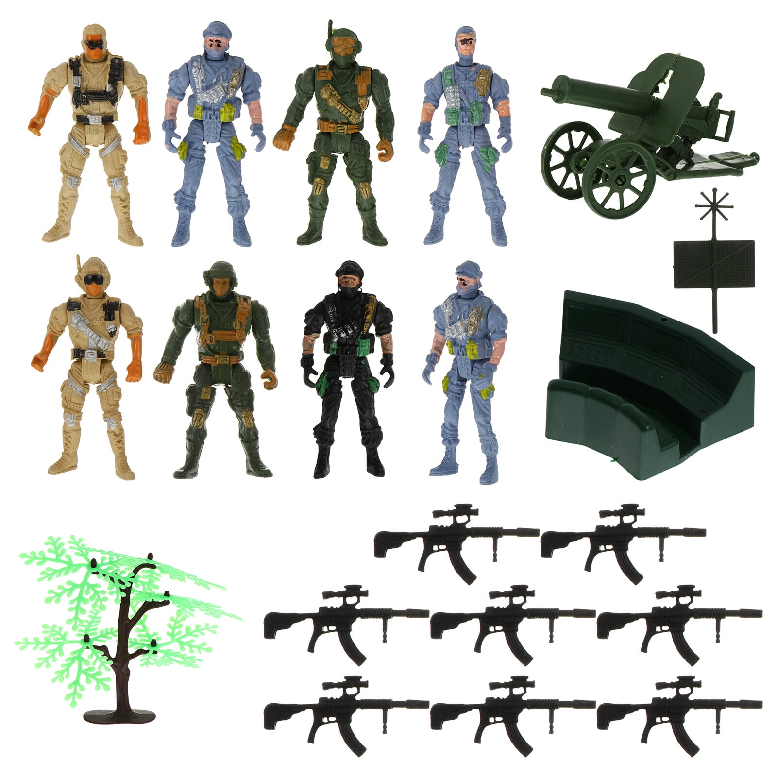 2 Pack Car Soldier Model Toy Soldiers Child - Walmart.com