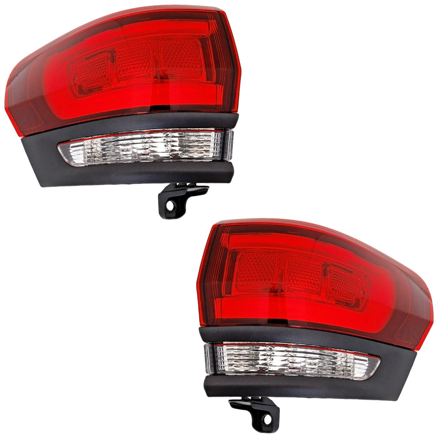 2-Pack Car Tail Lights Tails Pixels Set for Driver & Passenger ...