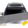 2 Pack Car Windshield Sunshade Vinyl Sticker One-Way Perforated ...