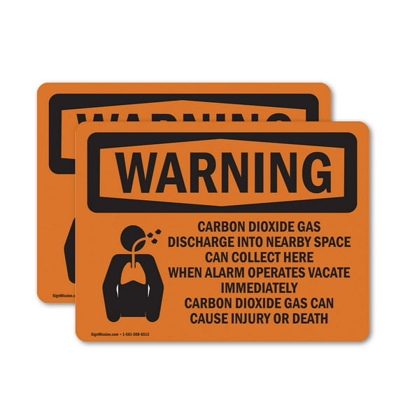 SignMission OSHA Warning Sign, Safety, Durable Aluminum, 18x12 Inches ...