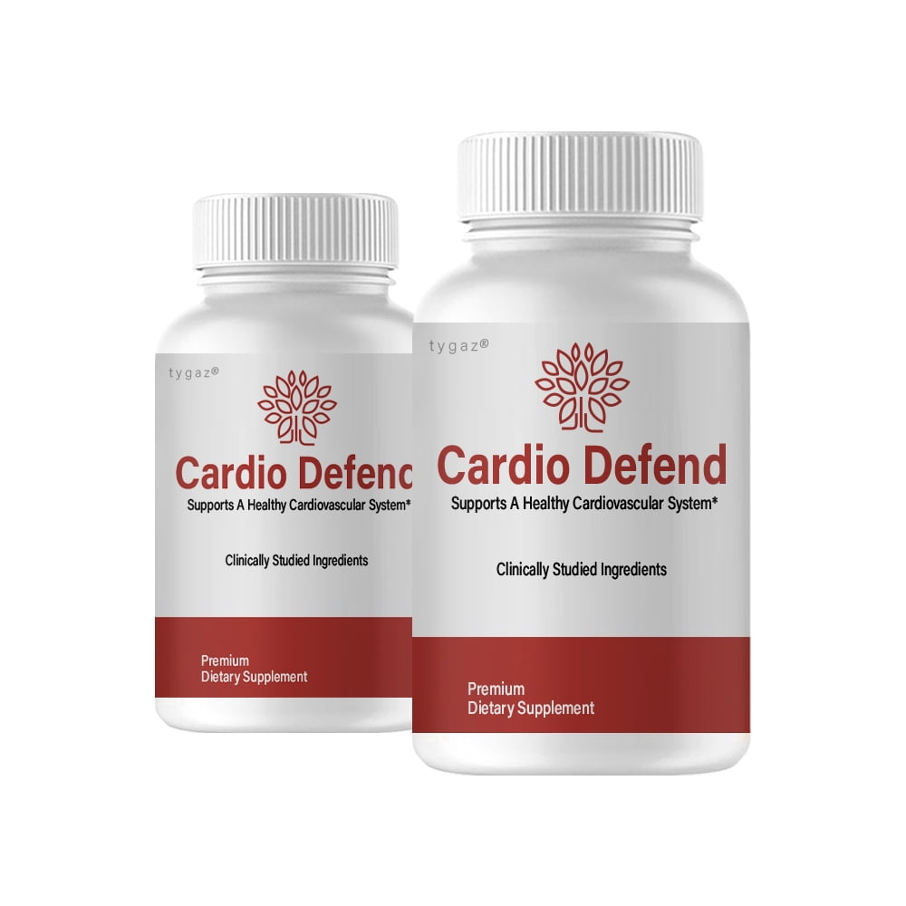 (2 Pack) Cardio Defend Capsules - CardioDefend Capsules - Walmart.com