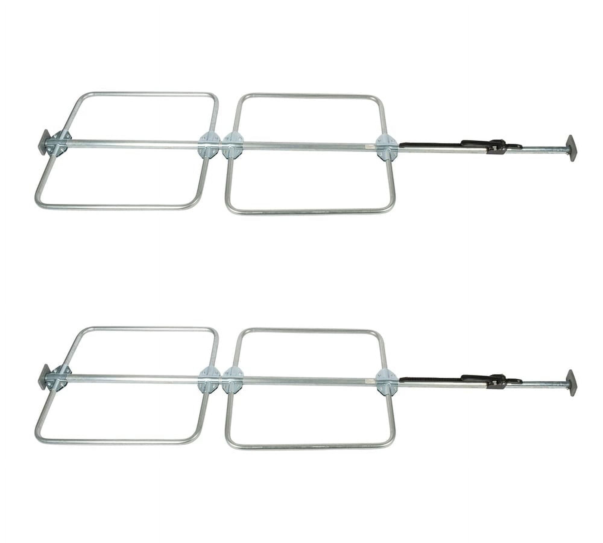 Mytee Products 2 Pack Cargo Load Lock Bar Kit, Steel Ratcheting 89-105 ...