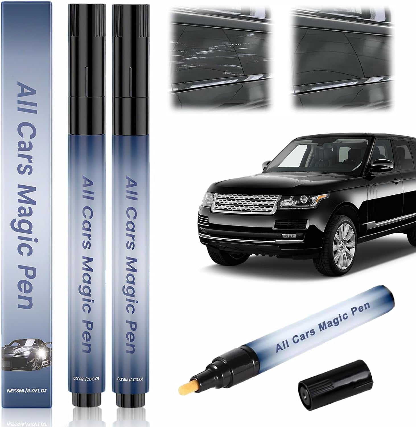 2-Pack All Cars Magic Repair Pens, Car Scratch Repair, and Paint Scratch Repair Pen Set ...