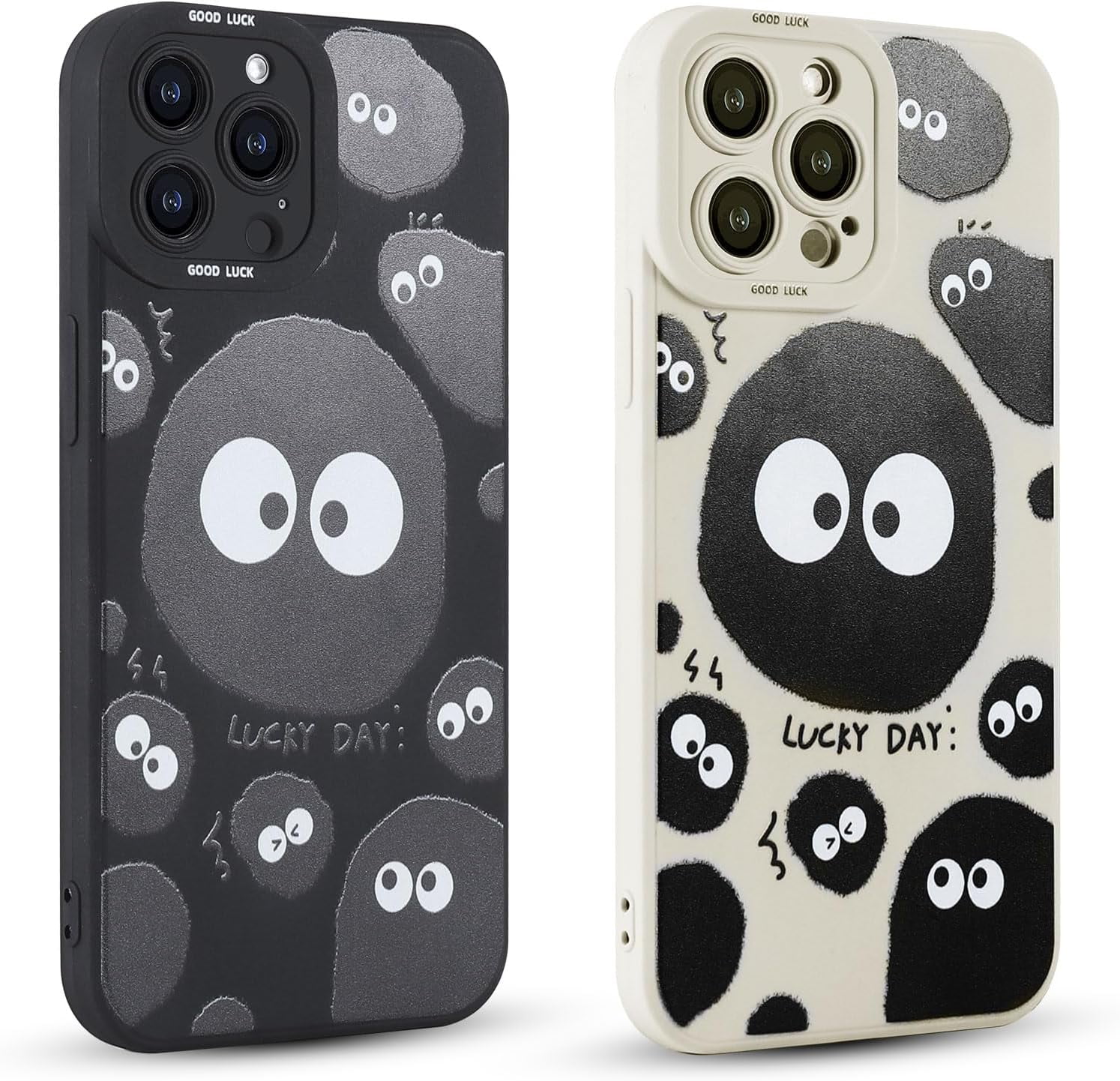 2 Pack Cartoon Briquettes Case for iPhone 13 Pro Max, Aesthetic Cute ...