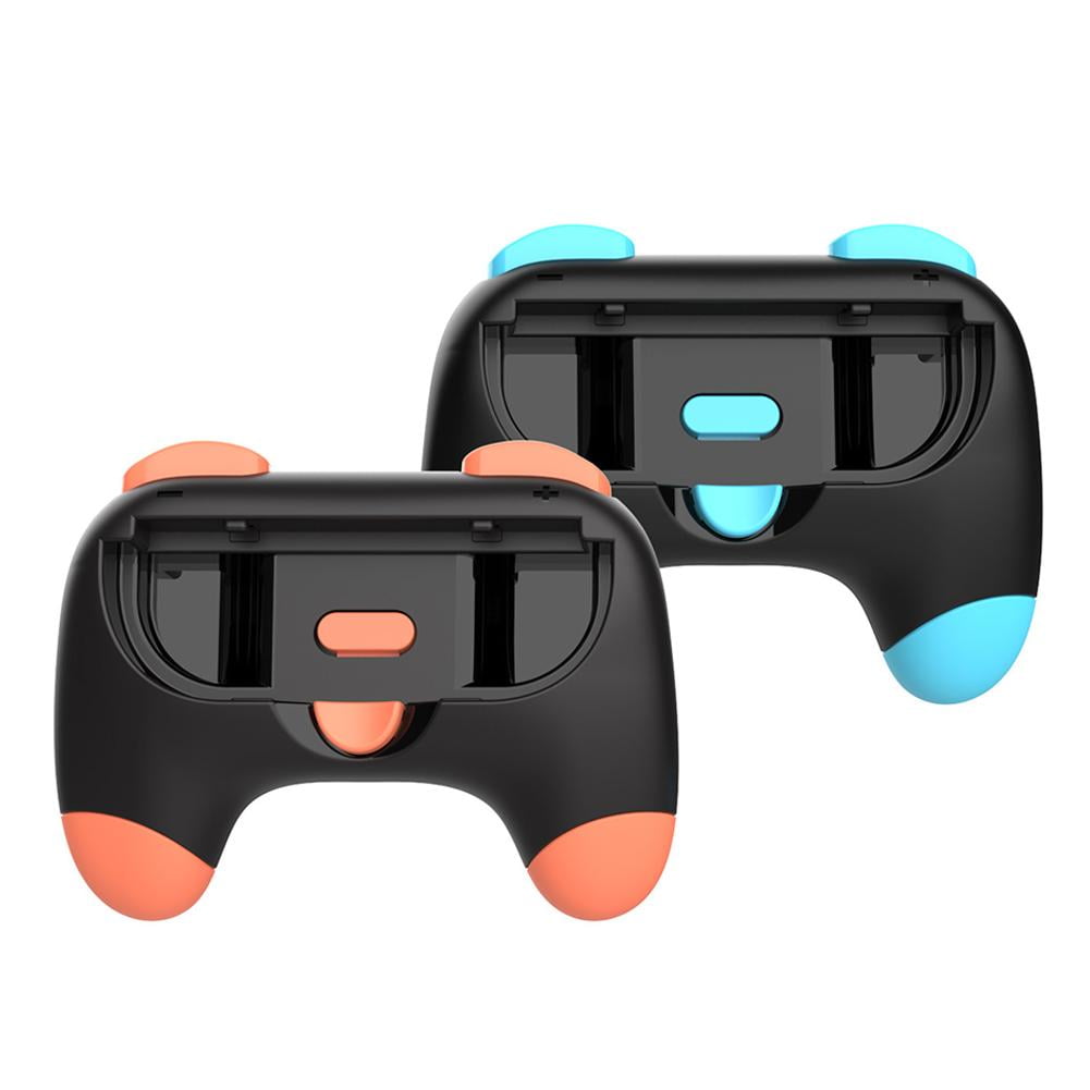 2-Pack Cartoon Grip Handle Set for Switch 2 – Black/Red & Black/Blue ...