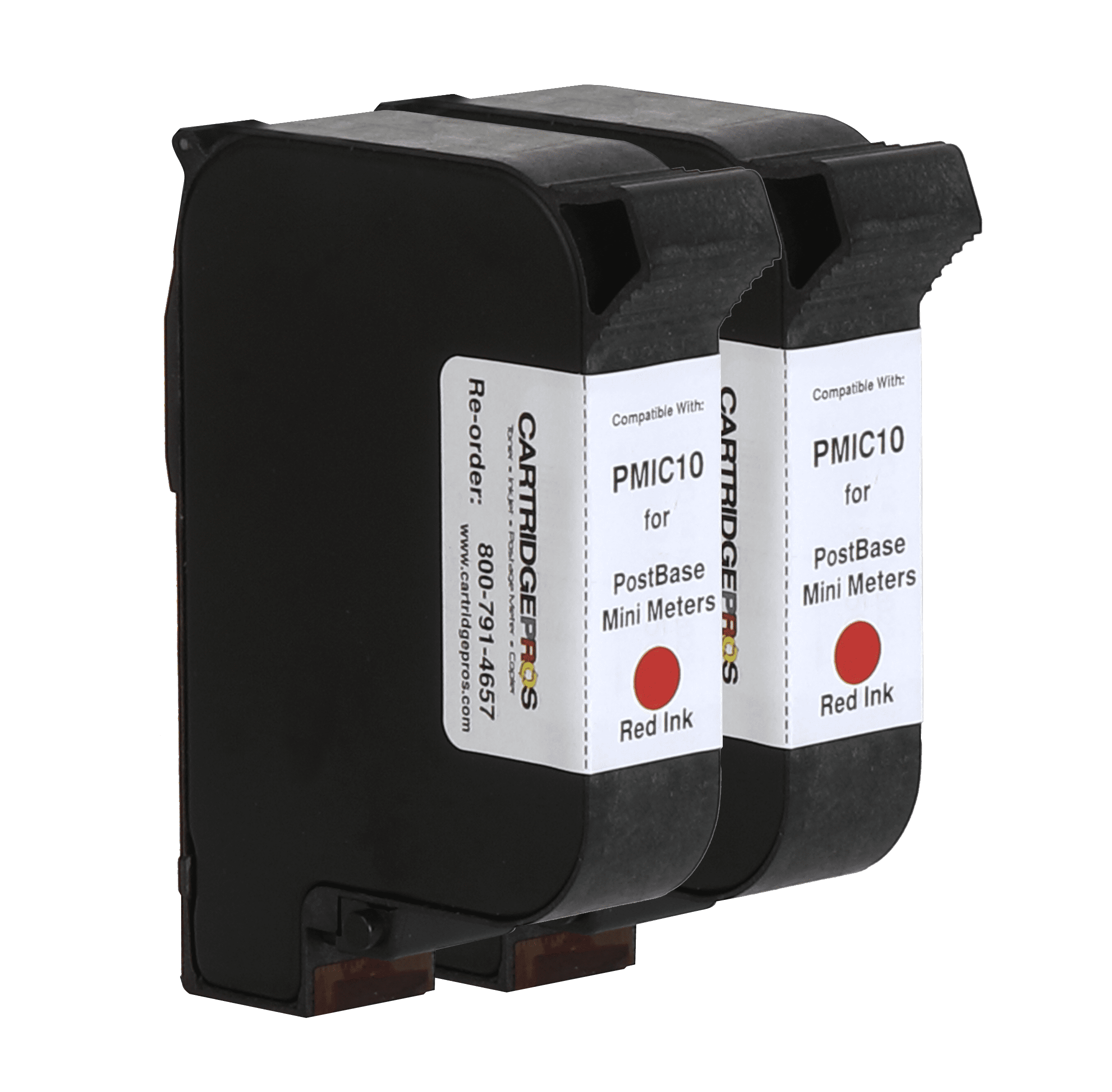 2-Pack Cartridge Pros USA Made PMIC10 Ink Cartridge Compatible for Use ...