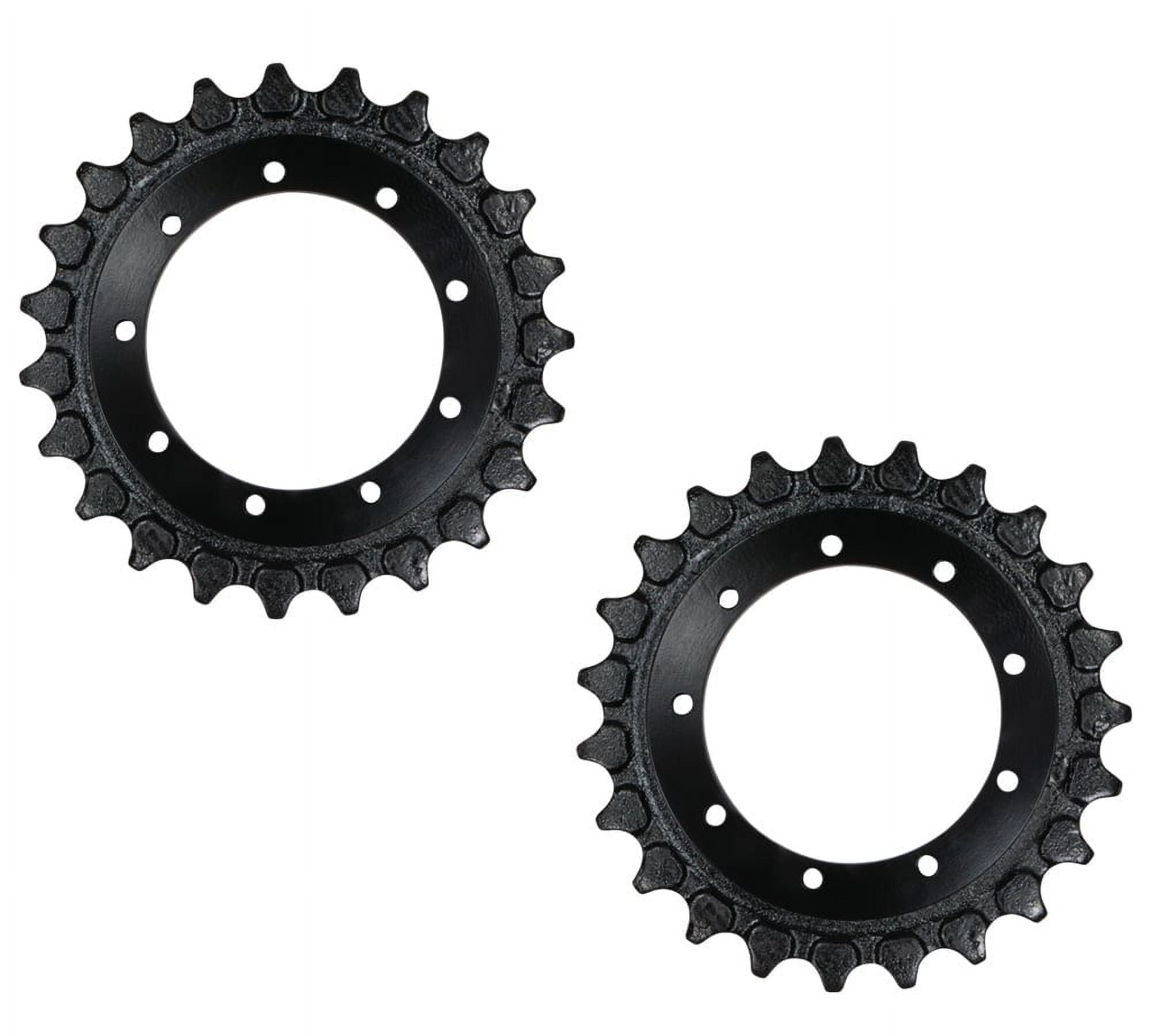 2 Pack Forged Track Sprocket Kubota RD118-14433 Track Loader - 23 Teeth ...