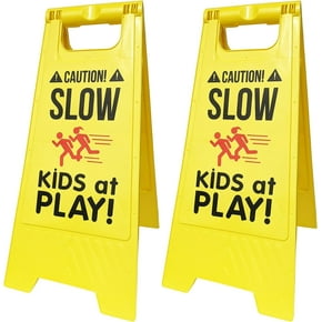 Children At Play Safety Signs