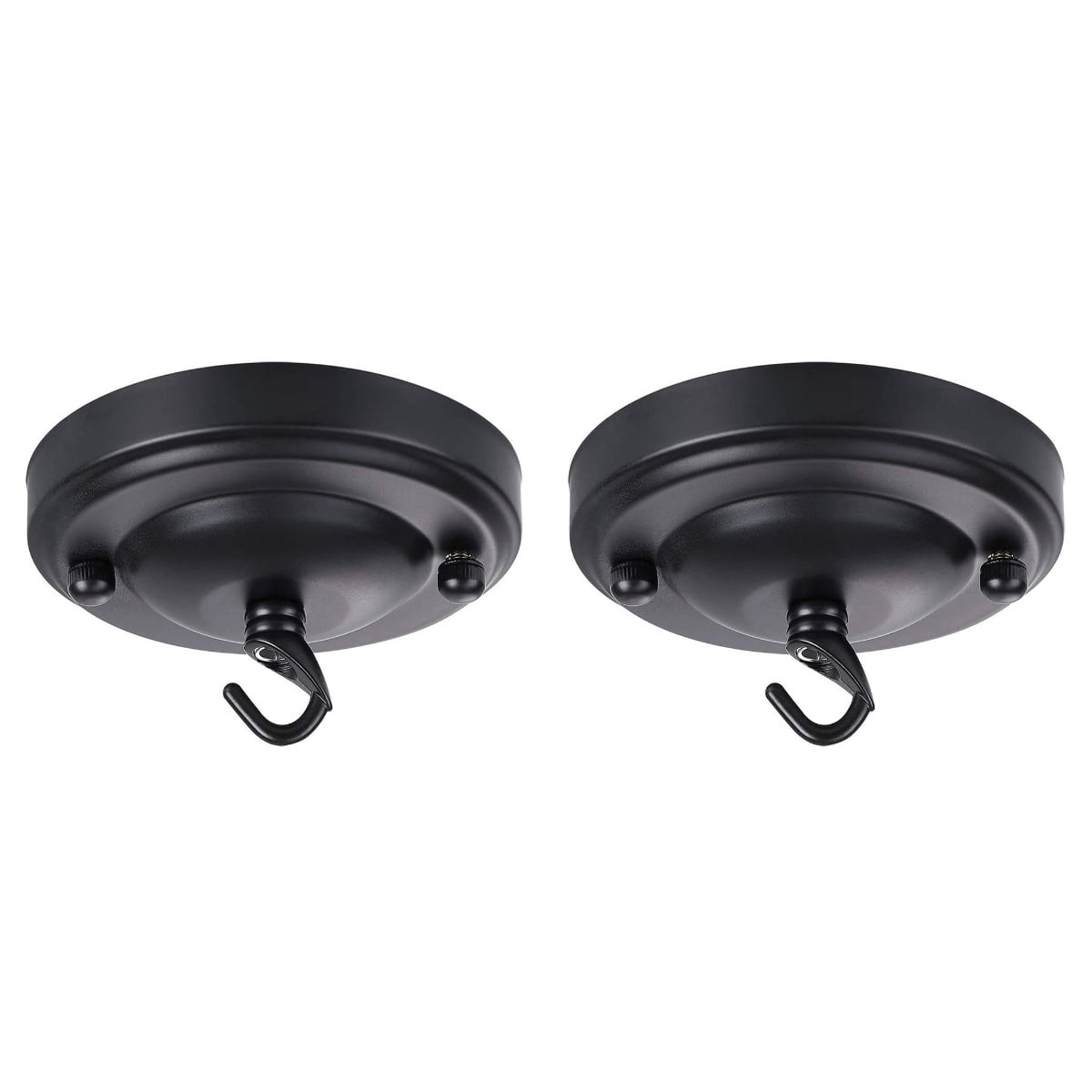 2 Pack Ceiling Plate Hooks for Hanging Light Fittings Ceilings Hammock ...