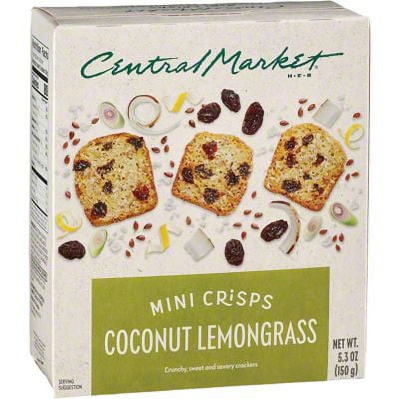 2 Pack Central Market Coconut Lemongrass Mini Crisps - Walmart.com