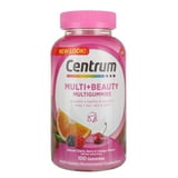 Centrum MultiGummies + Beauty Gummy Multivitamin For Women, Hair Skin ...