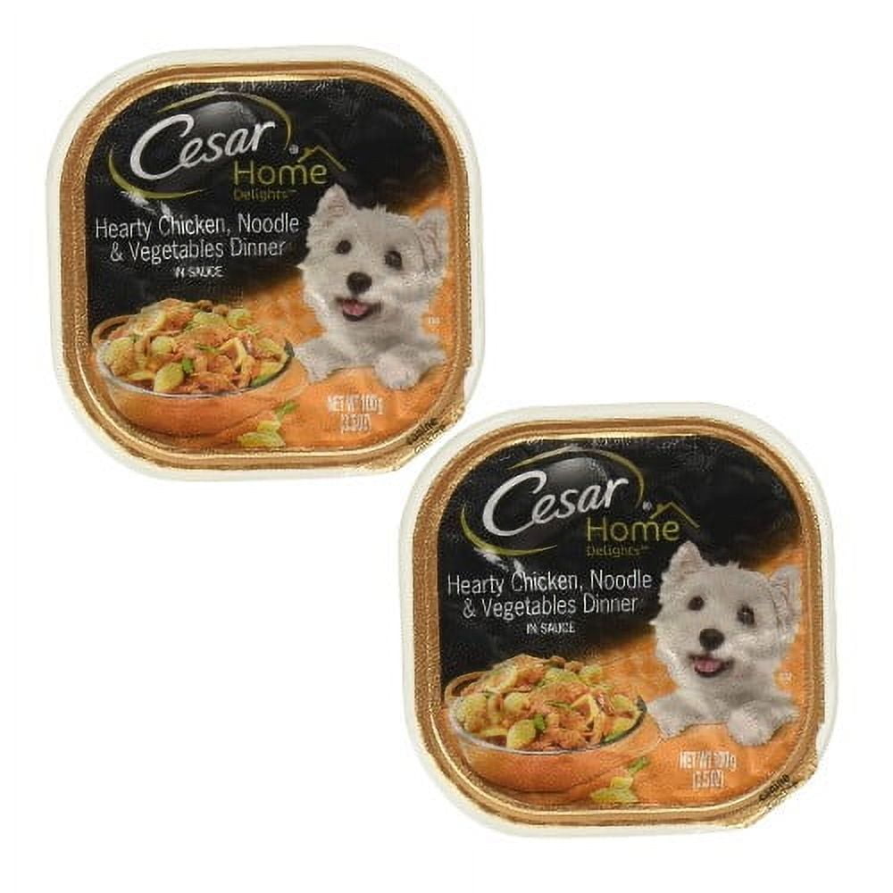 ( 2 Pack ) Cesar Home Delights Hearty Chicken & Noodle Dinner Wet Dog ...