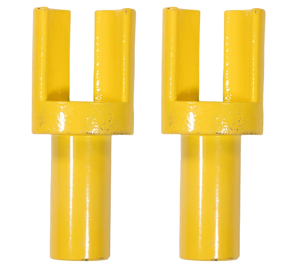 2 Pack Chain Fork Jack Lift Compatible w/ 1/2" and 5/8" Chain - Steel ...