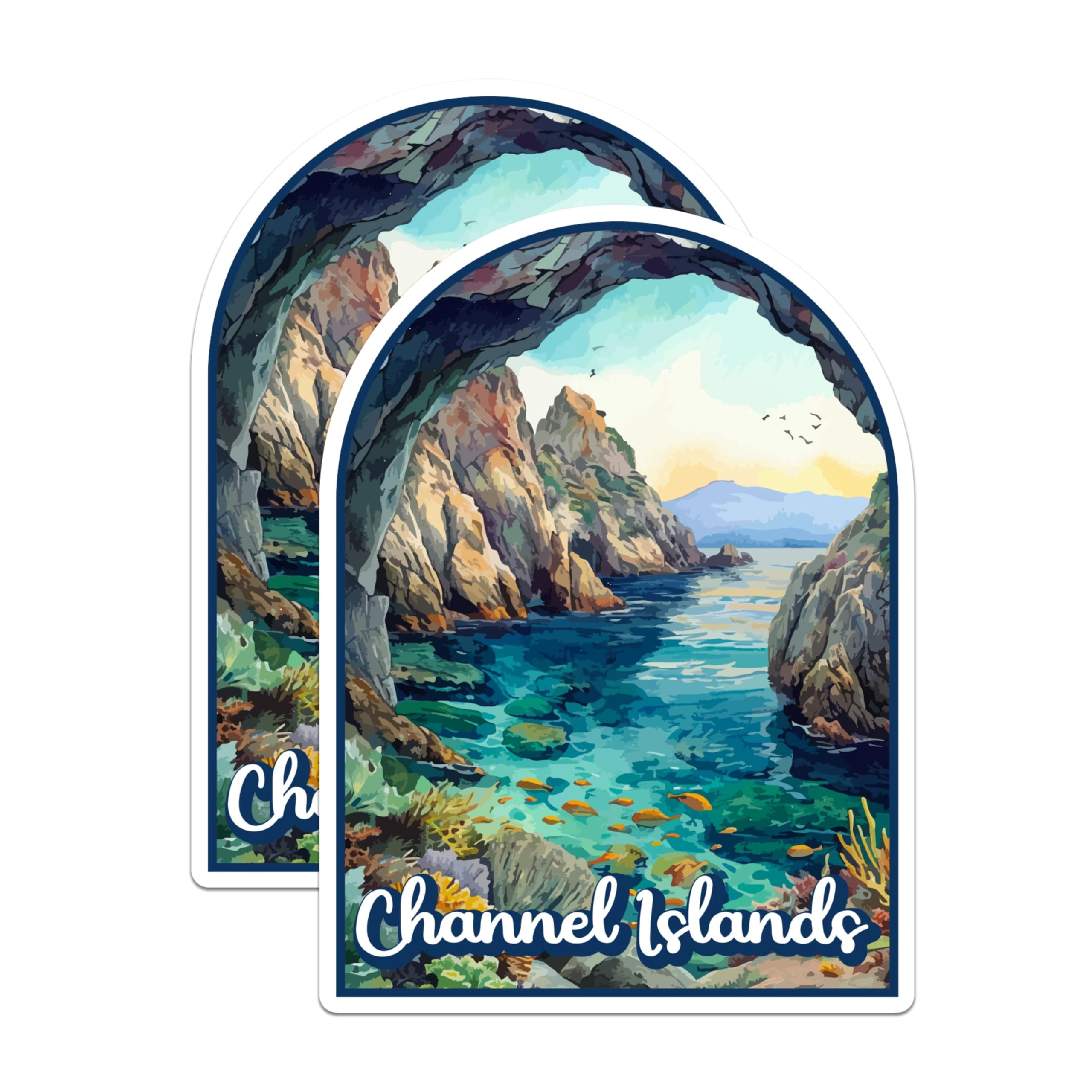 (2 Pack) Channel Islands National Park Bumper Sticker - US National ...