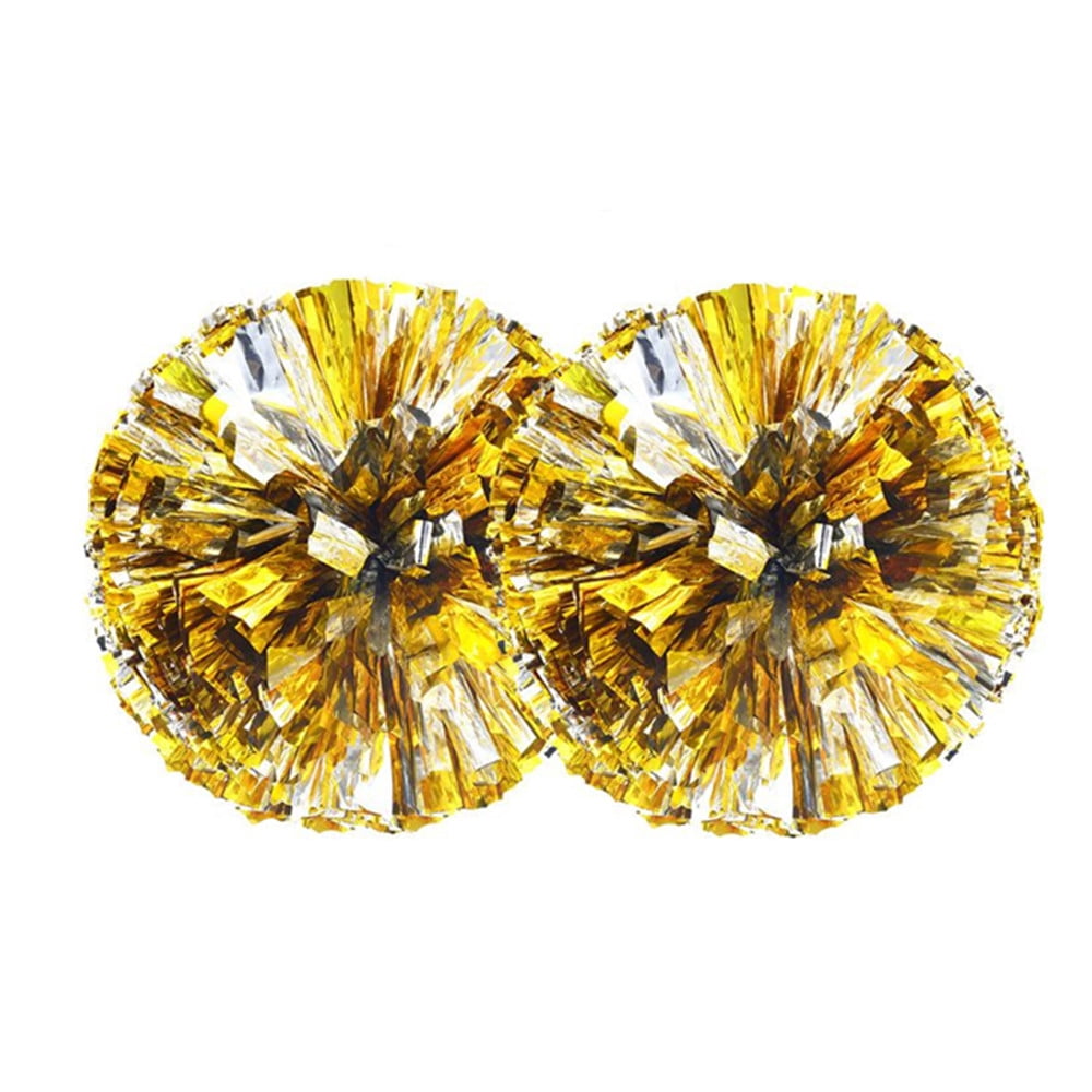 2 Pack Cheerleader Pom Poms Cheering Squad Pompoms Pom Cheering Team ...