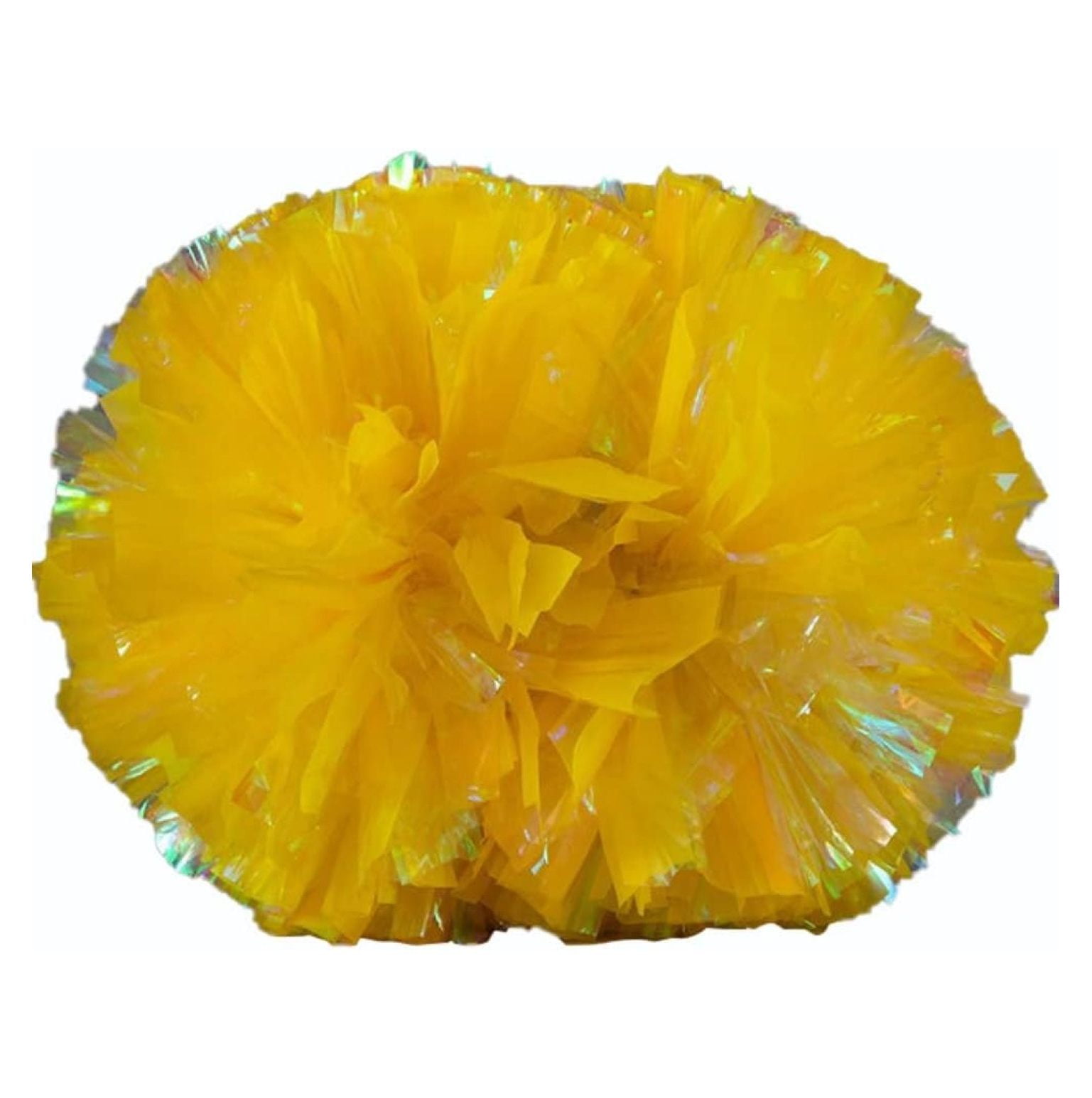 2 Pack Cheerleading Pom Poms for Kids Girls, Metallic Cheerleader Pom ...