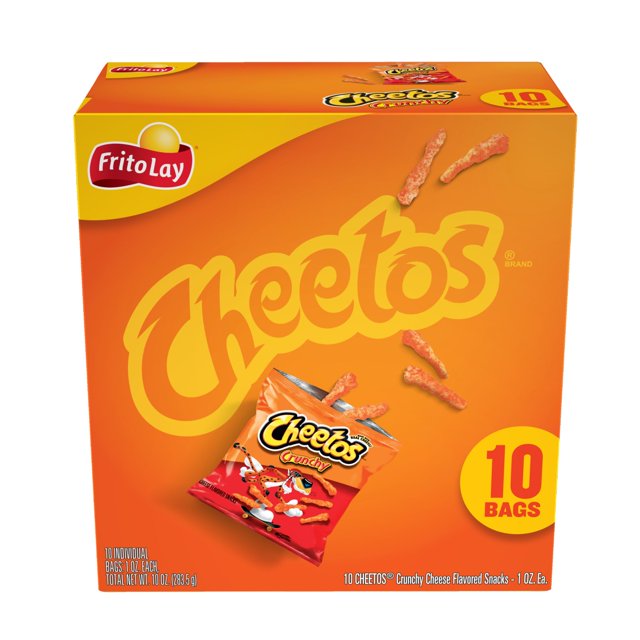 2 Pack - Cheetos Crunchy 10 Count 10 oz Package May Vary - Walmart.com