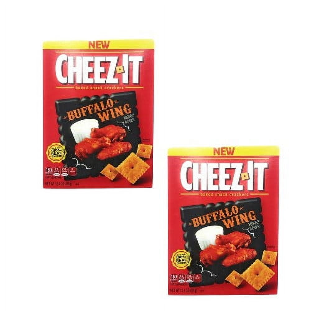 ( 2 Pack ) Cheez-It Baked Snack Cheese Crackers, Buffalo Wing, 12.4 Oz ...