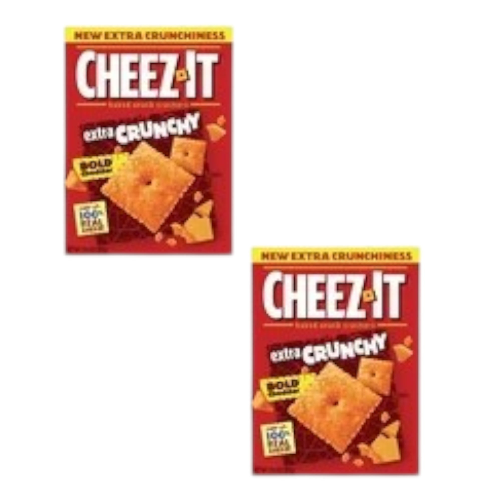 ( 2 Pack ) Cheez-It Extra Crunchy Bold Cheddar Baked Crackers - 12.4oz ...