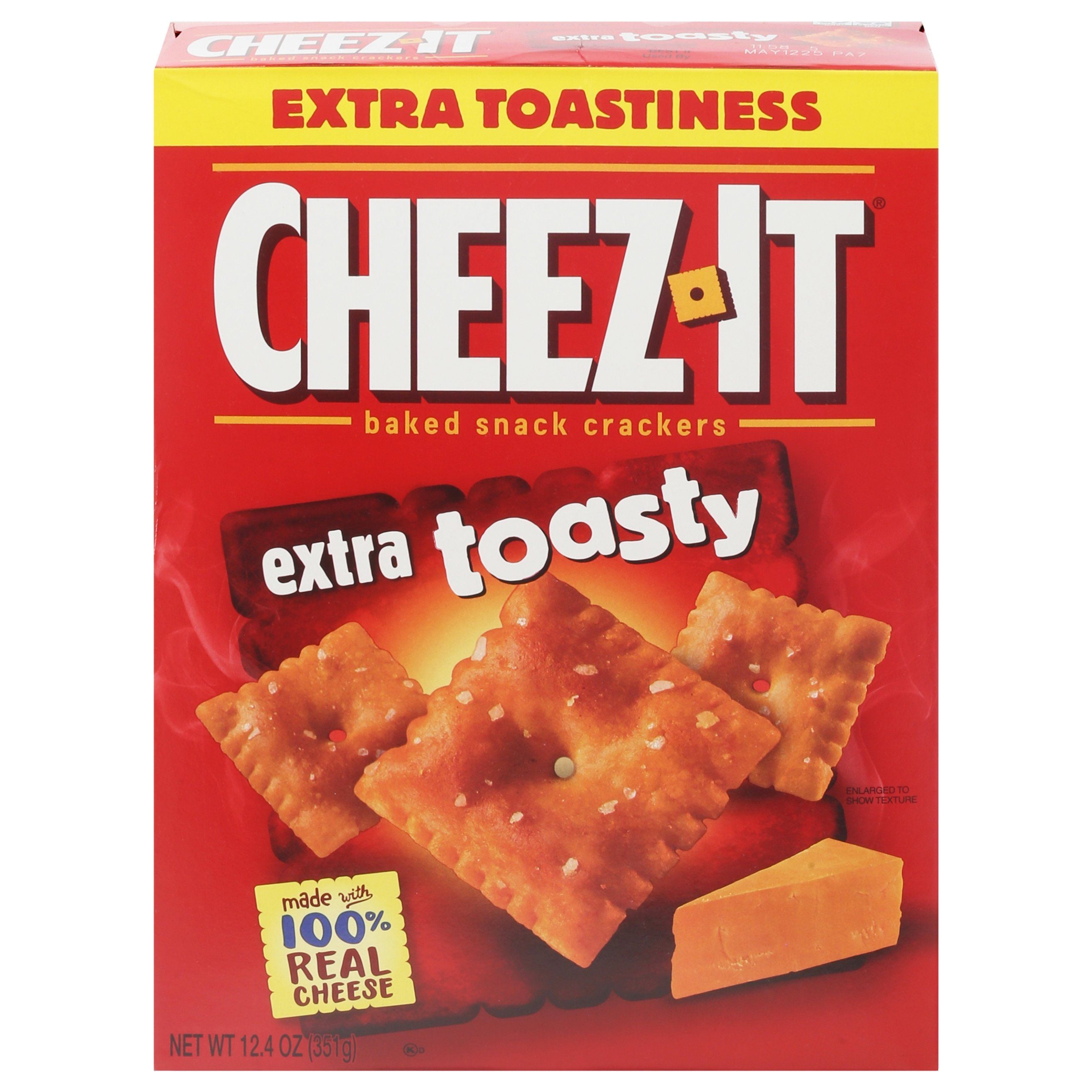 2 Pack - Cheez-It Extra Toasty Cheese Crackers - 12.4 oz Packaging may ...