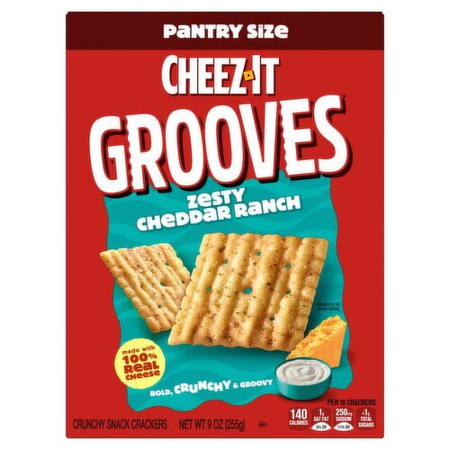 Cheez-It Grooves in Cheez-Its - Walmart.com