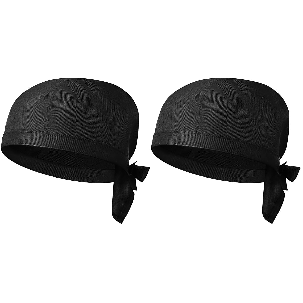 2 Pack Chef Hat Hats Caps Restaurant Uniform Waiter Hotel Turban Men ...