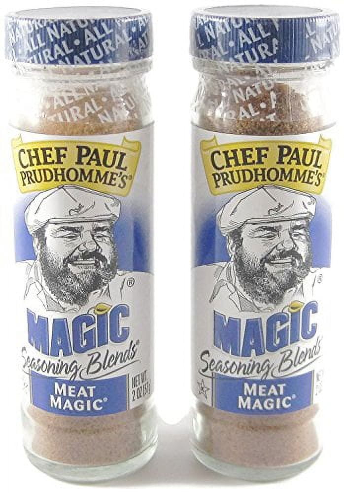 (2 Pack) Chef Paul Prudhomme's Meat Magic Seasoning, 2 oz - Walmart.com