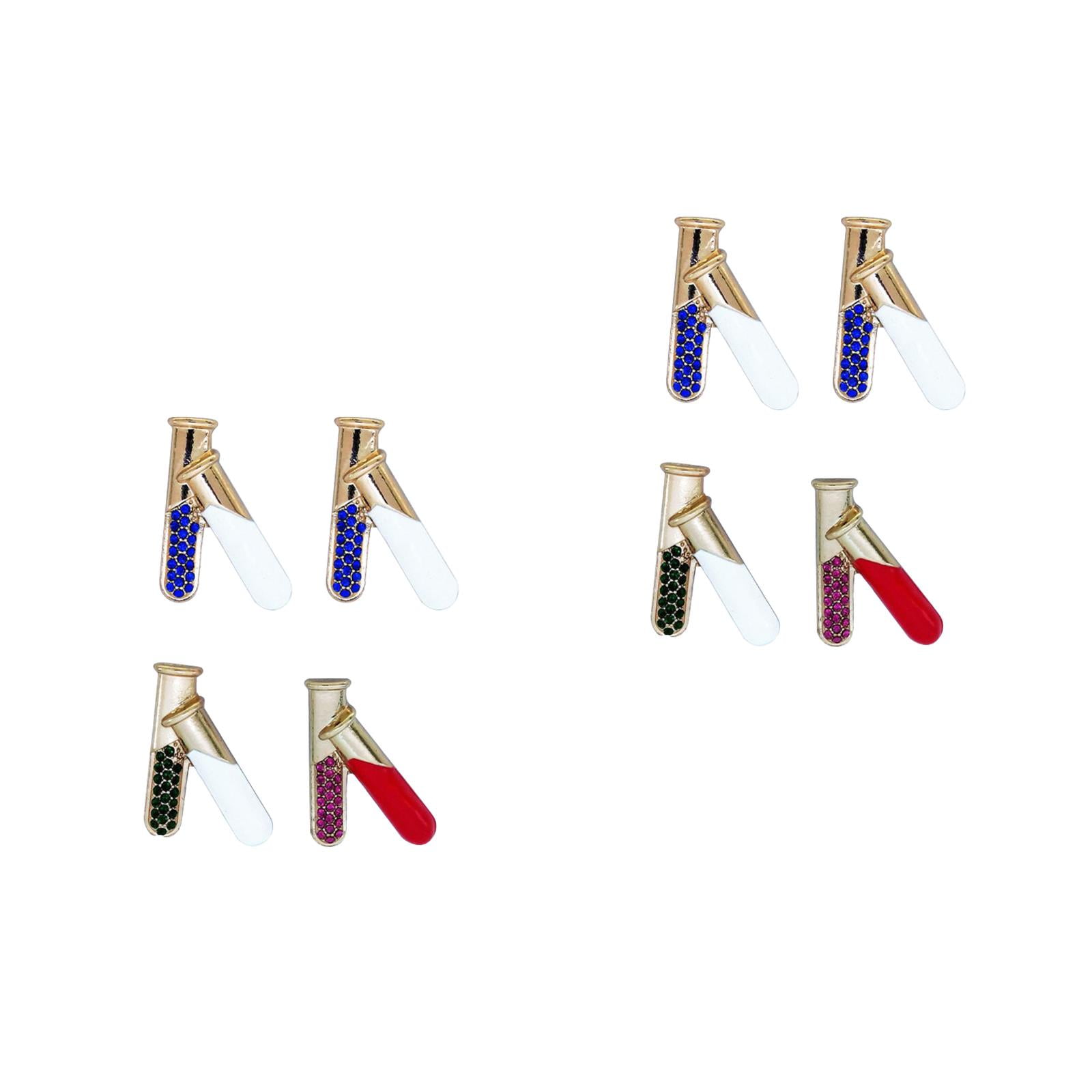 2 Pack Chemistry Experiment Brooches Beaker Clip Laboratory Lapel ...