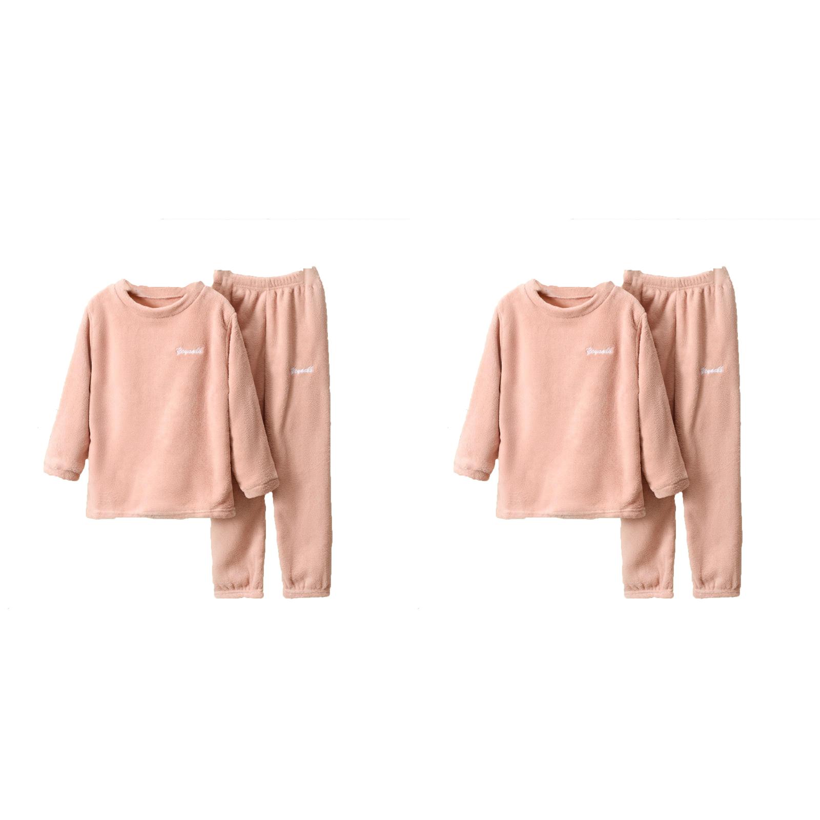 2 Pack Children's Pajamas Warm Solid Sack Sleepers Color Set Boys and ...