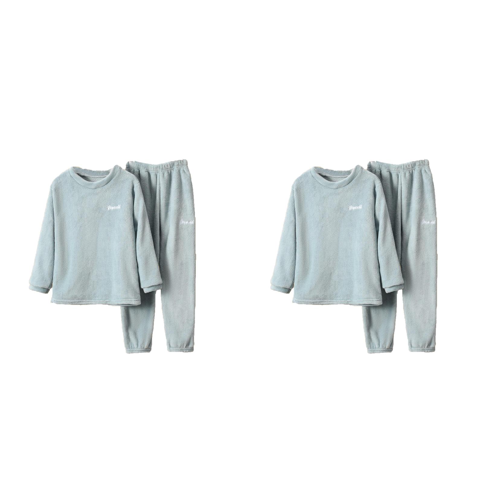 2 Pack Children's Pajamas Warm Solid Sleepers 18 Months Color Set Boys ...