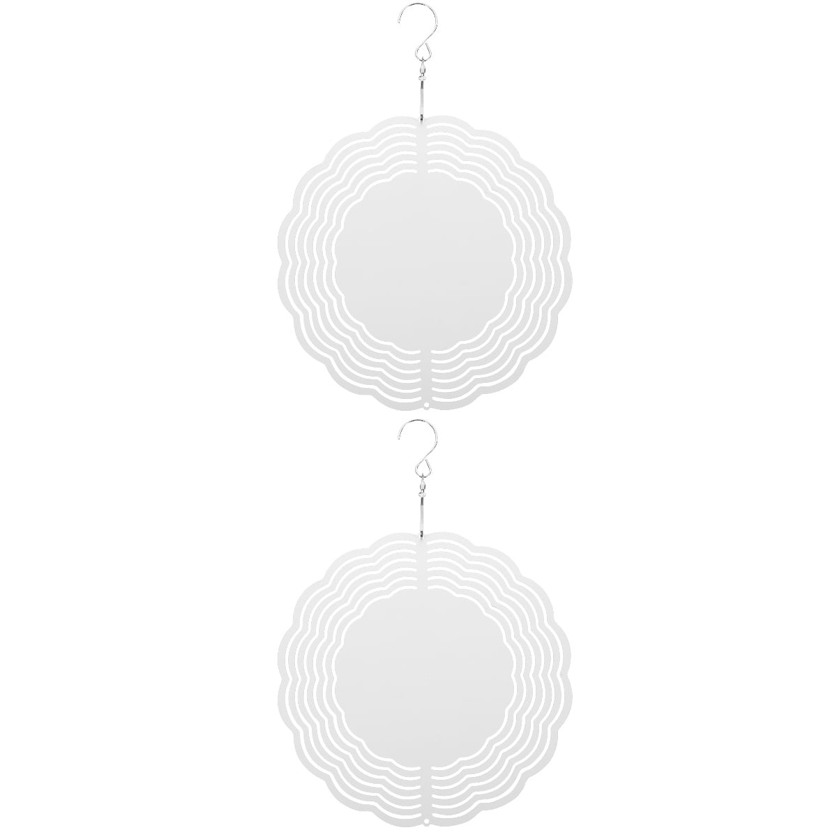 2 Pack Chime Dye Sublimation Wind Chimes Orchard Hanging Decor ...