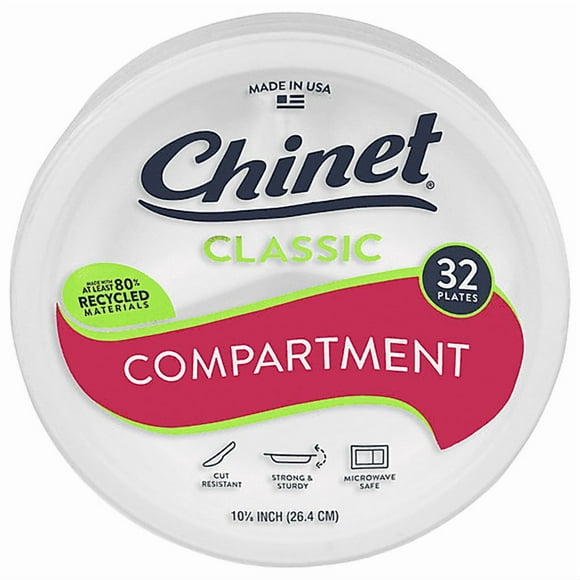 Chinet Plates in Disposable Tableware - Walmart.com