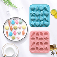 2-Pack Chocolate Silicone Mold, Shell & Marine Animal Shapes, 3D 16 ...