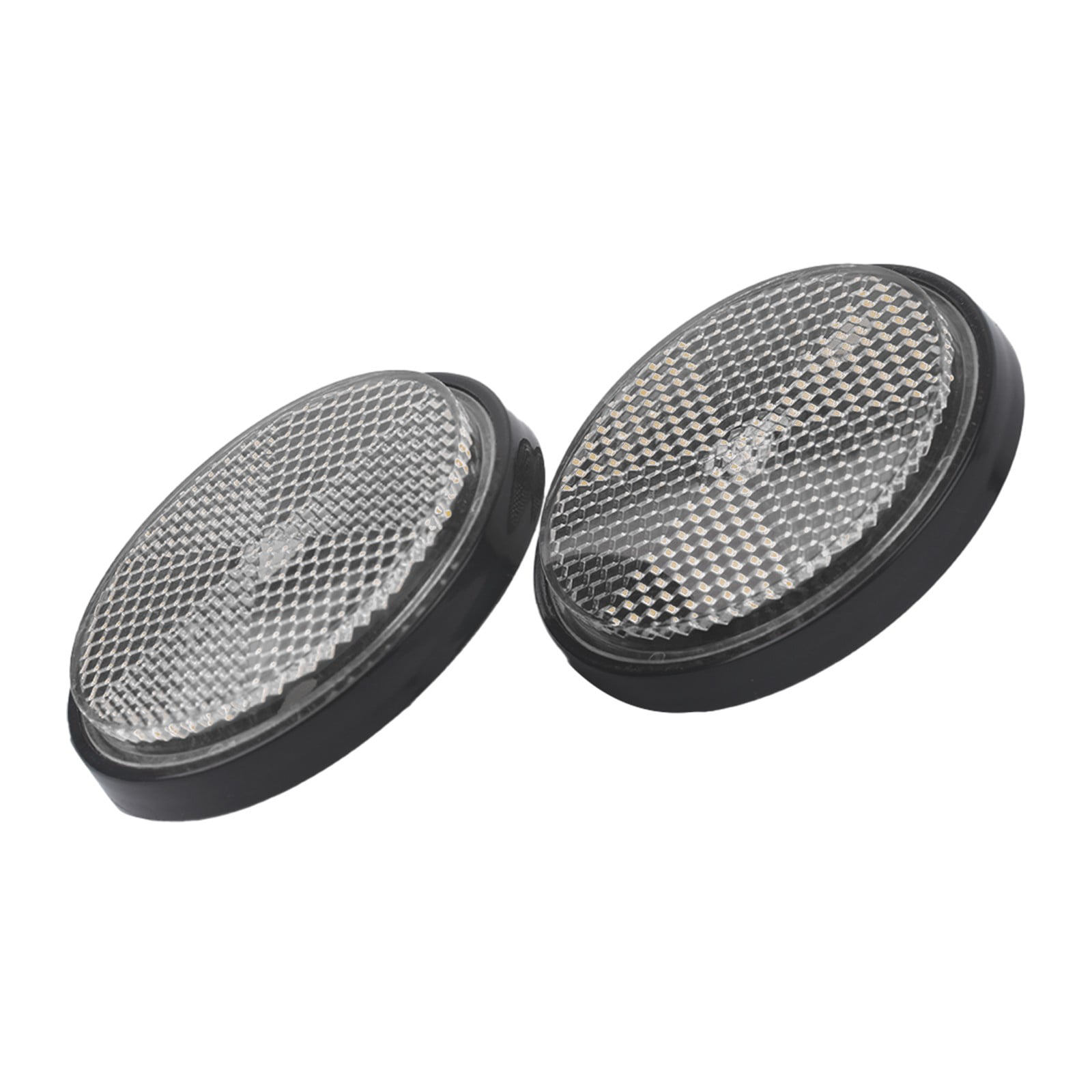 2 Pack Circular Reflector for Car, Truck, Motorcycle, and Night ...