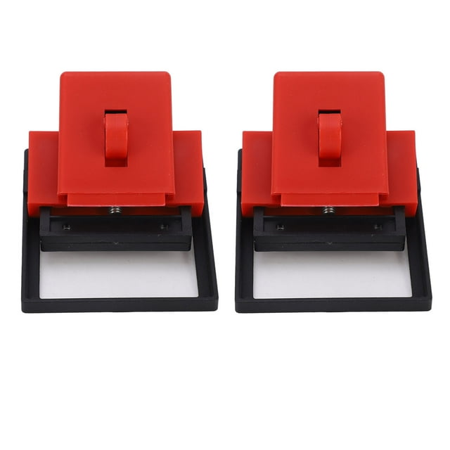Rewera 2Pcs Clamp On Circuit Breaker Lock Breaker Lockout Device PA66 ...