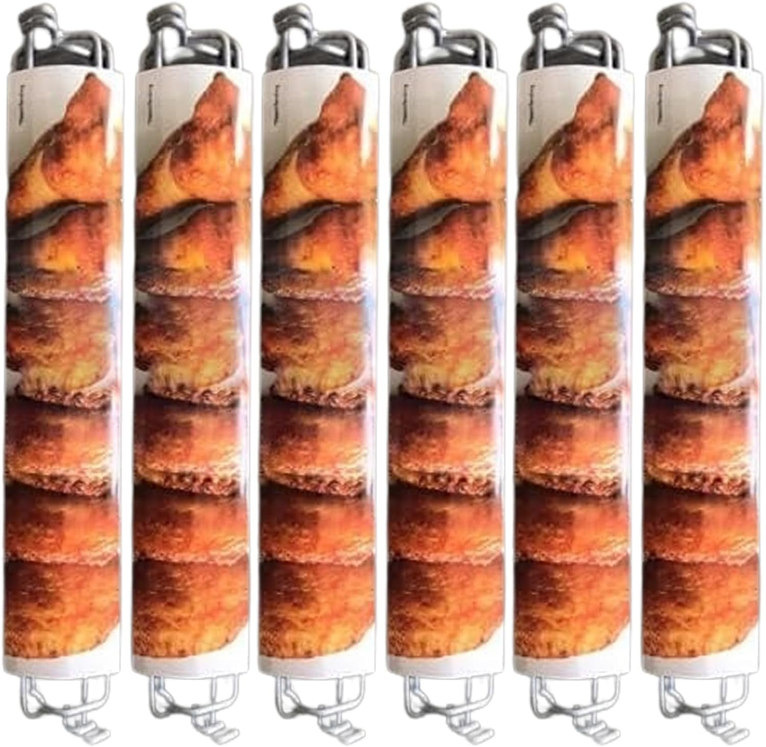 2 Pack Clamping Wing Rails for Grilling Chicken Wings, Wing Rails for ...