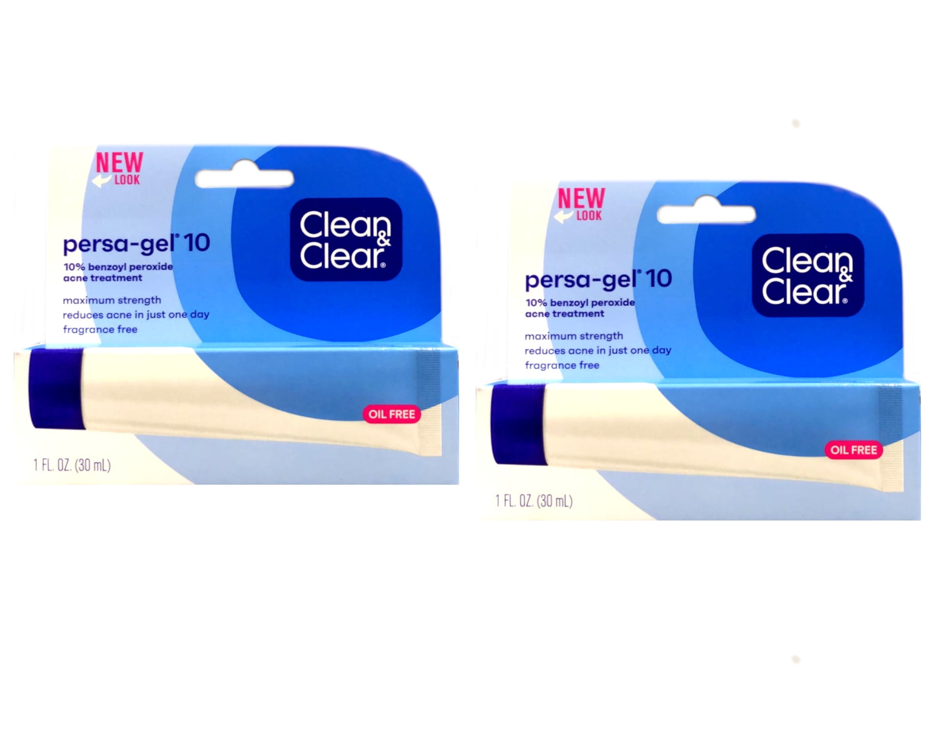 Clean & Clear Persa-Gel 10 Max Strength 1 Ounce (29ml) (2 Pack ...