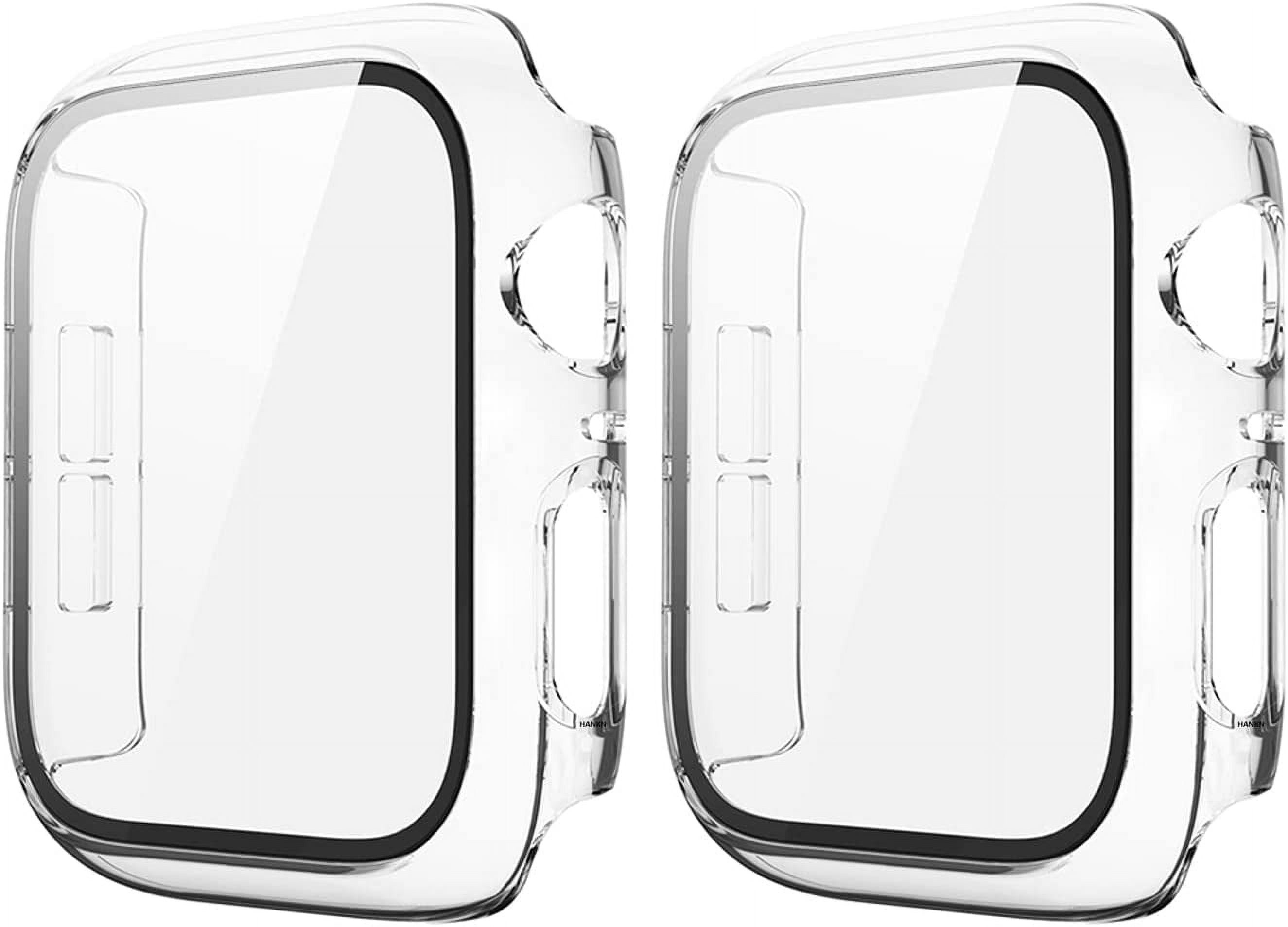 2 Pack Clear 40mm Case Compatible with Apple Watch Series 6 5 4 SE 40mm ...